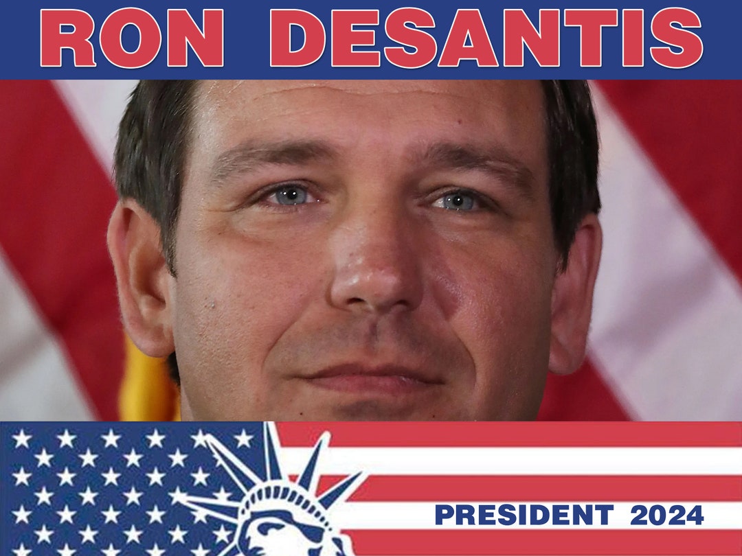 Ron Desantis 2024 Presidential Election Campaign Yard Sign 24x18 ...