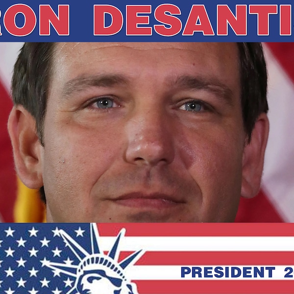 Ron Desantis 2024 Yard Sign - Etsy