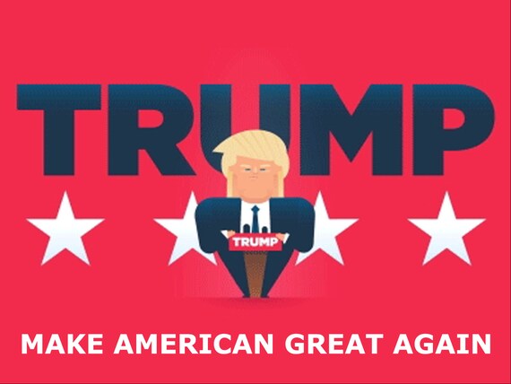 Donald Trump Yard Sign and Banner Custom Design Available - Etsy