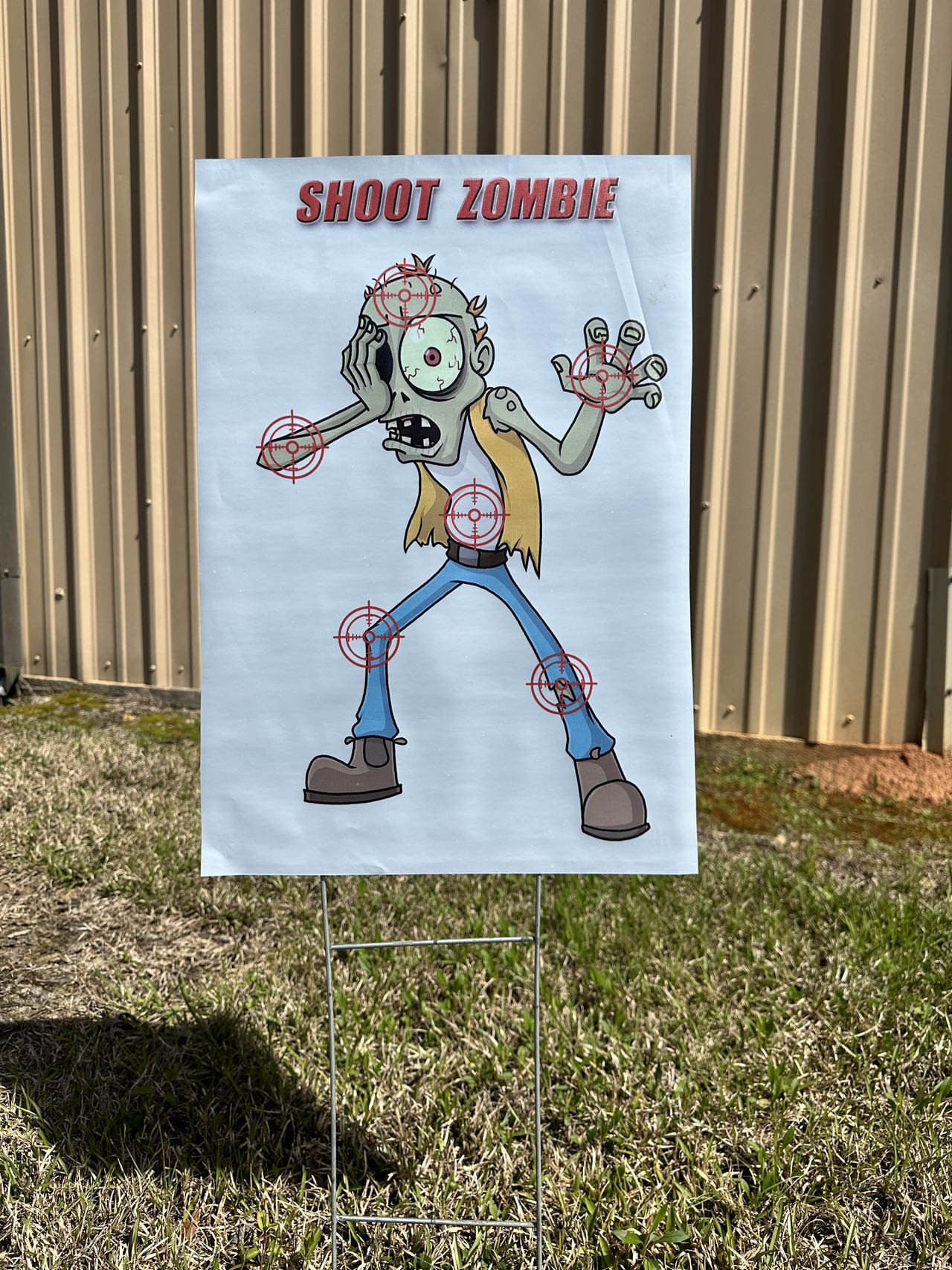 10 Bulks Shooting Target - Gun Range Target Practice Poster- Hunting ...