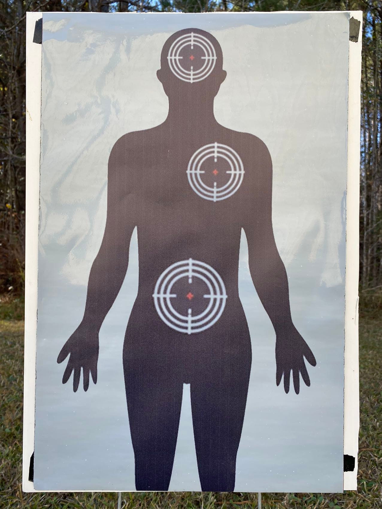 10 Bulks Shooting Target Gun Range Target Practice Poster - Etsy