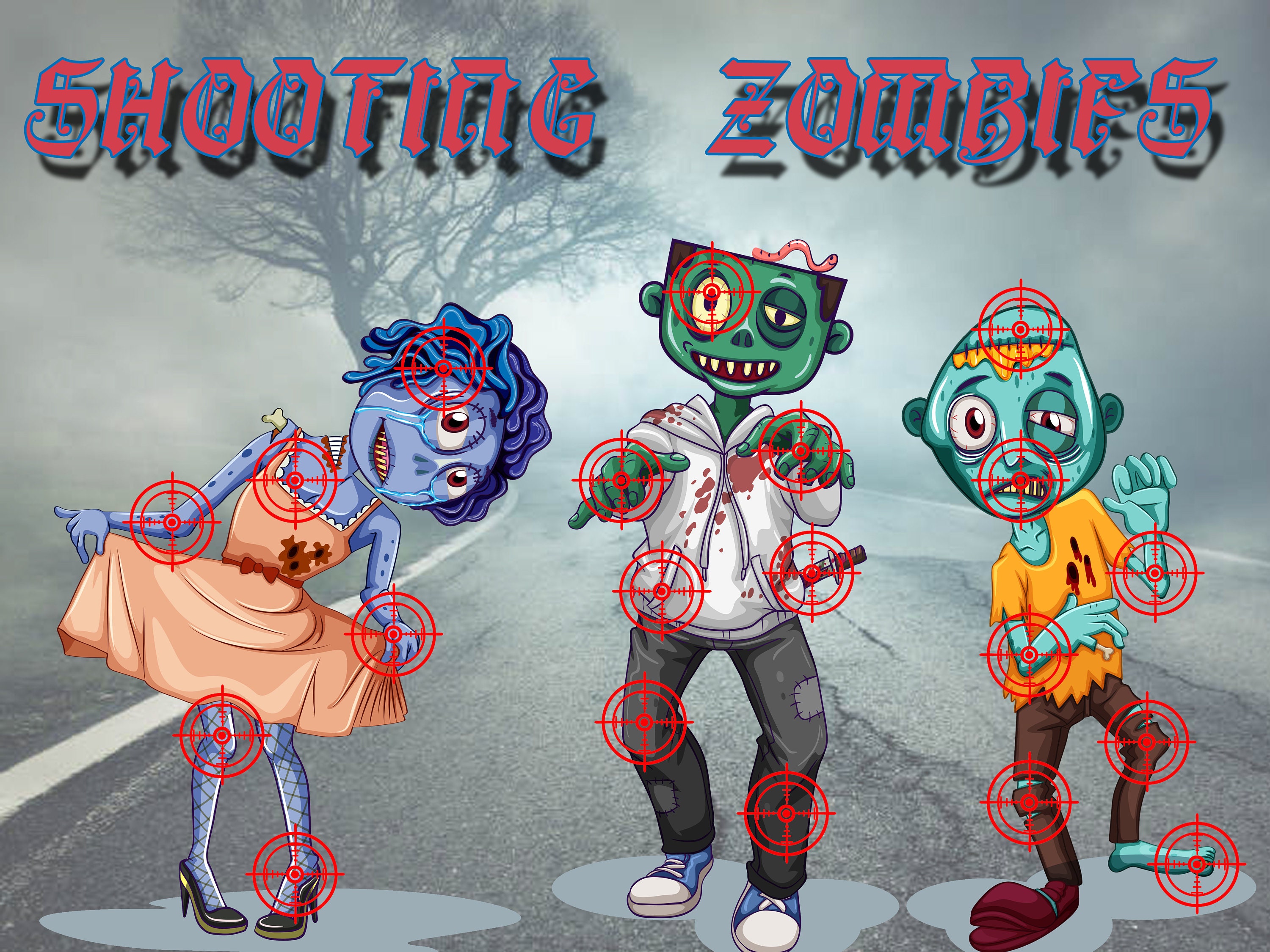 10 Bulks Shooting Target Gun Range Target Practice Poster Hunting ...