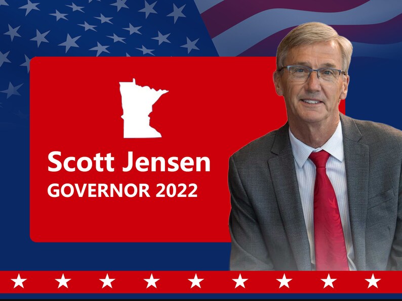 Scott Jensen for Minnesota Governor 2022 Yard Sign - Etsy