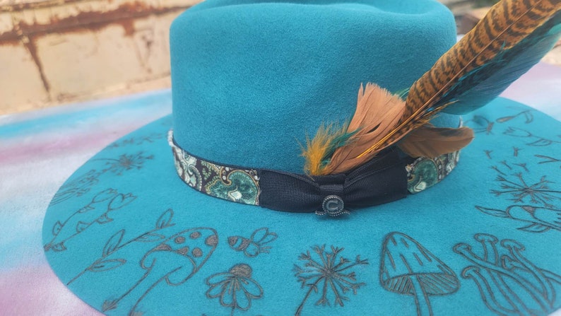 Handburned Charlie1 Horse Hat - Etsy