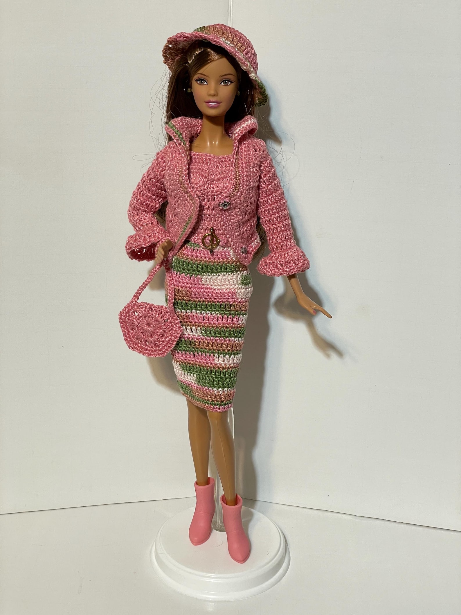 Barbie Doll, Stand, and Custom Clothing - Etsy