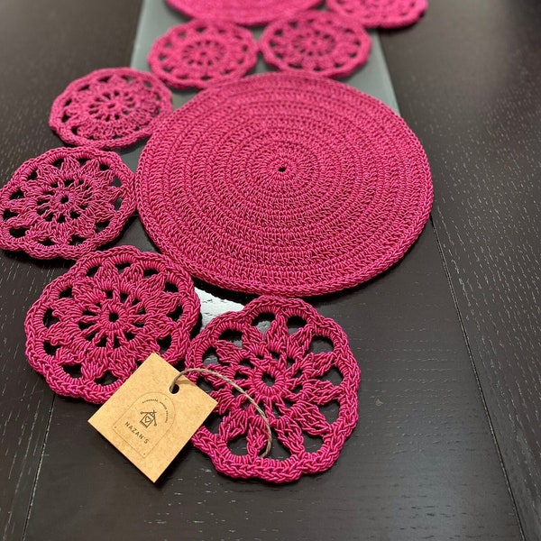 Circle Table Runner - Etsy