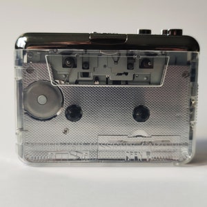 Brand New / Clear Portable Cassette Player / Hand-painted / Walkman - Etsy