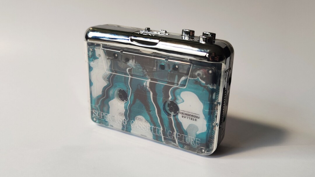 Brand New / Clear Portable Cassette Player / Hand-painted / Walkman - Etsy
