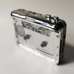 Brand New / Clear Portable Cassette Player / Hand-painted / Walkman - Etsy
