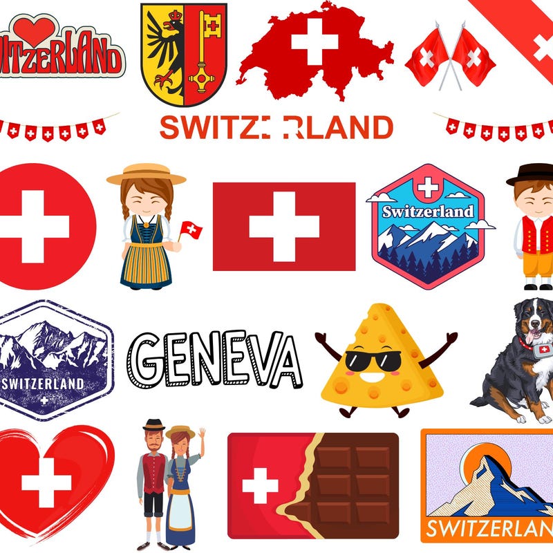 Swiss Flag - Etsy