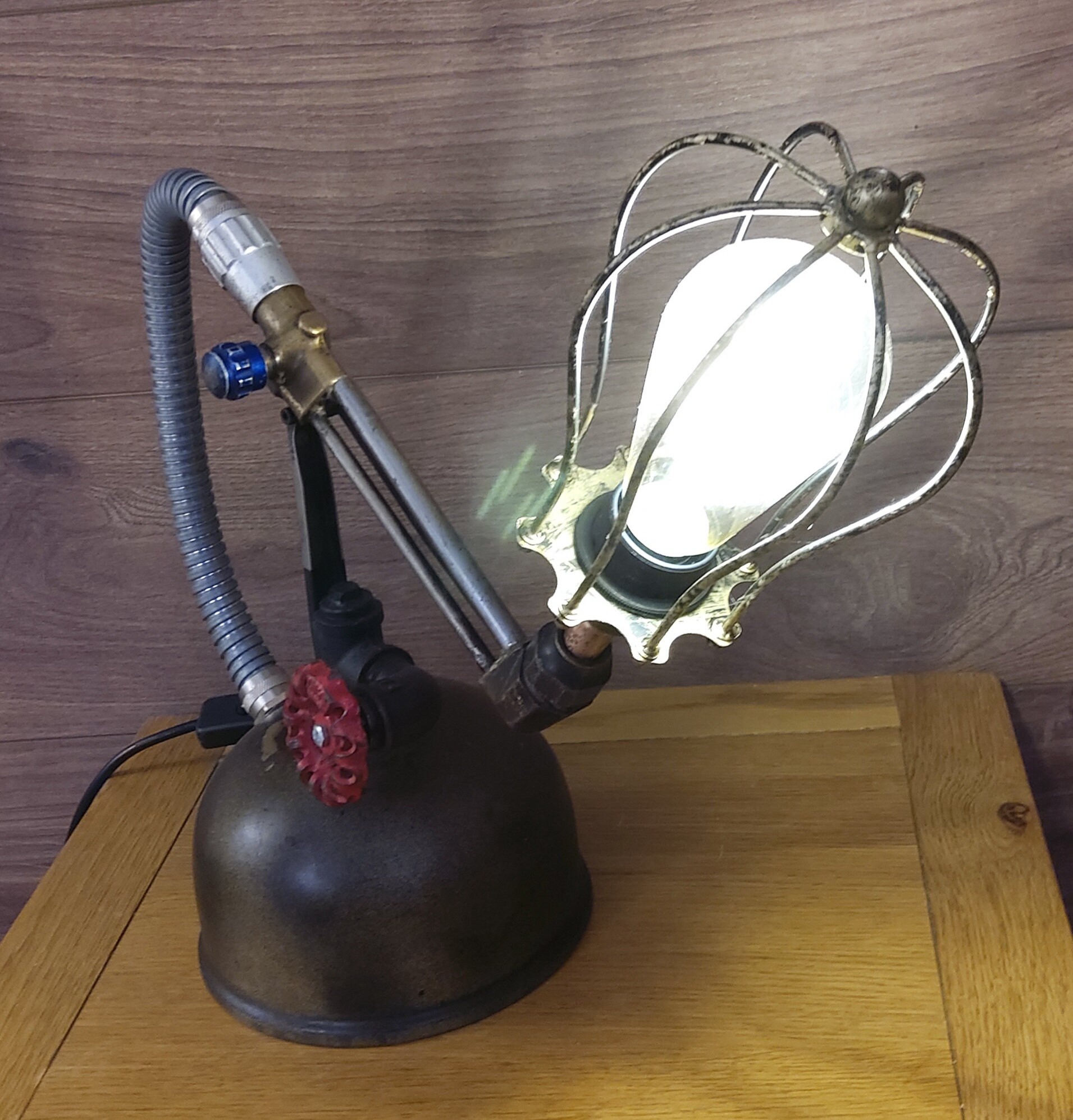 Upcycled Welding Torch Table Lamp - Etsy UK
