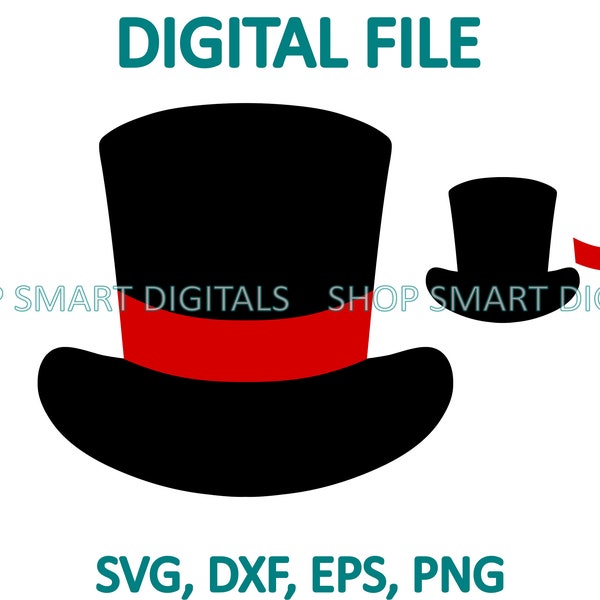 Snowman Top Hat - Etsy