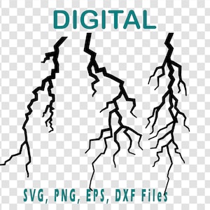 Lightning Strikes Svg| Lightning Strikes Cut File | Digital Download ...