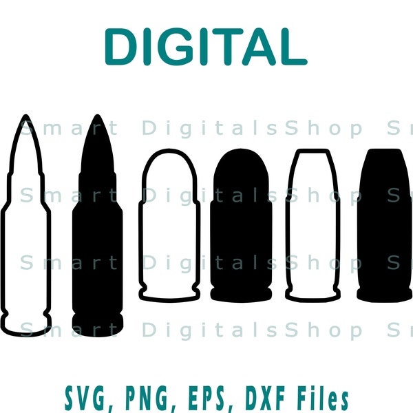 Bullet Svg - Etsy