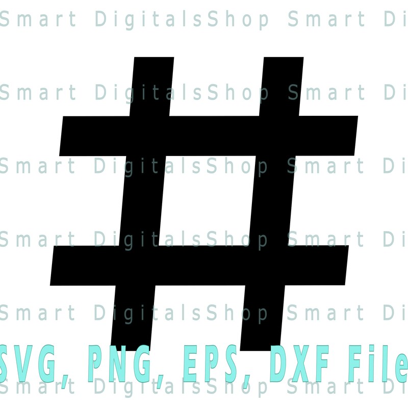 Hashtag Card - Etsy UK