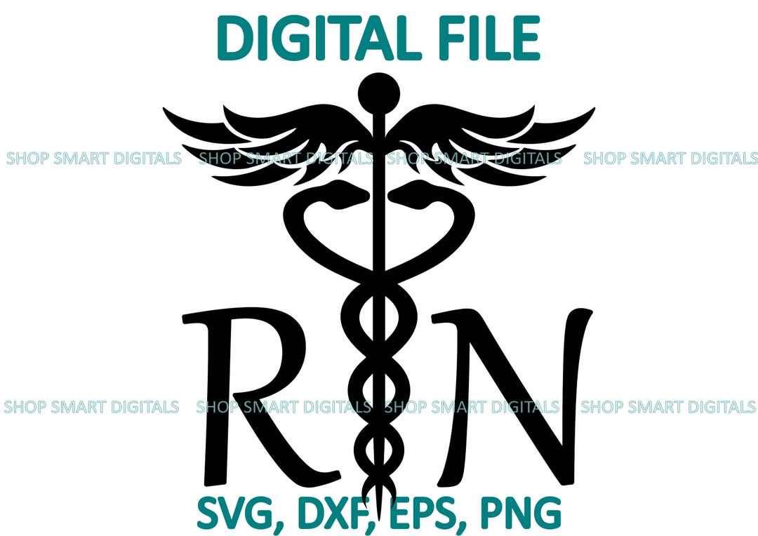 Medical Symbol SVG, RN Svg, Caduceus Svg, Doctor Svg, Nurse Svg MD ...