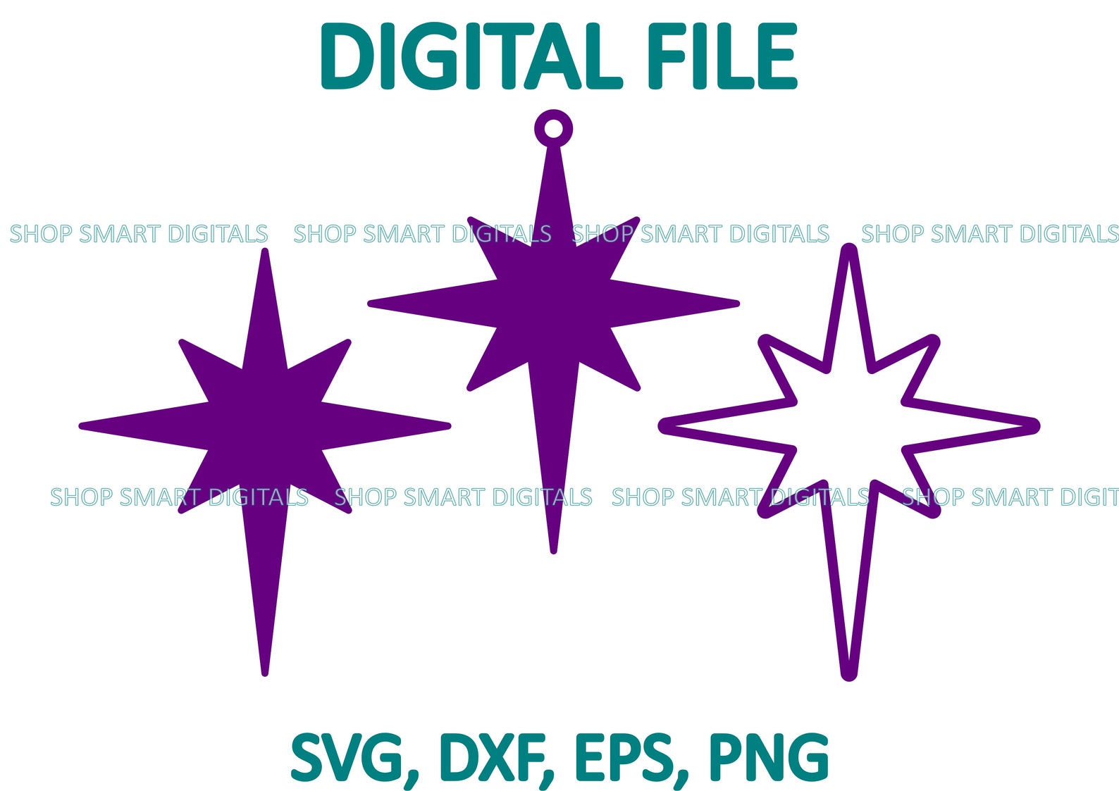Nativity Star SVG | Christmas Svg | North Star Svg Cut File | Download ...