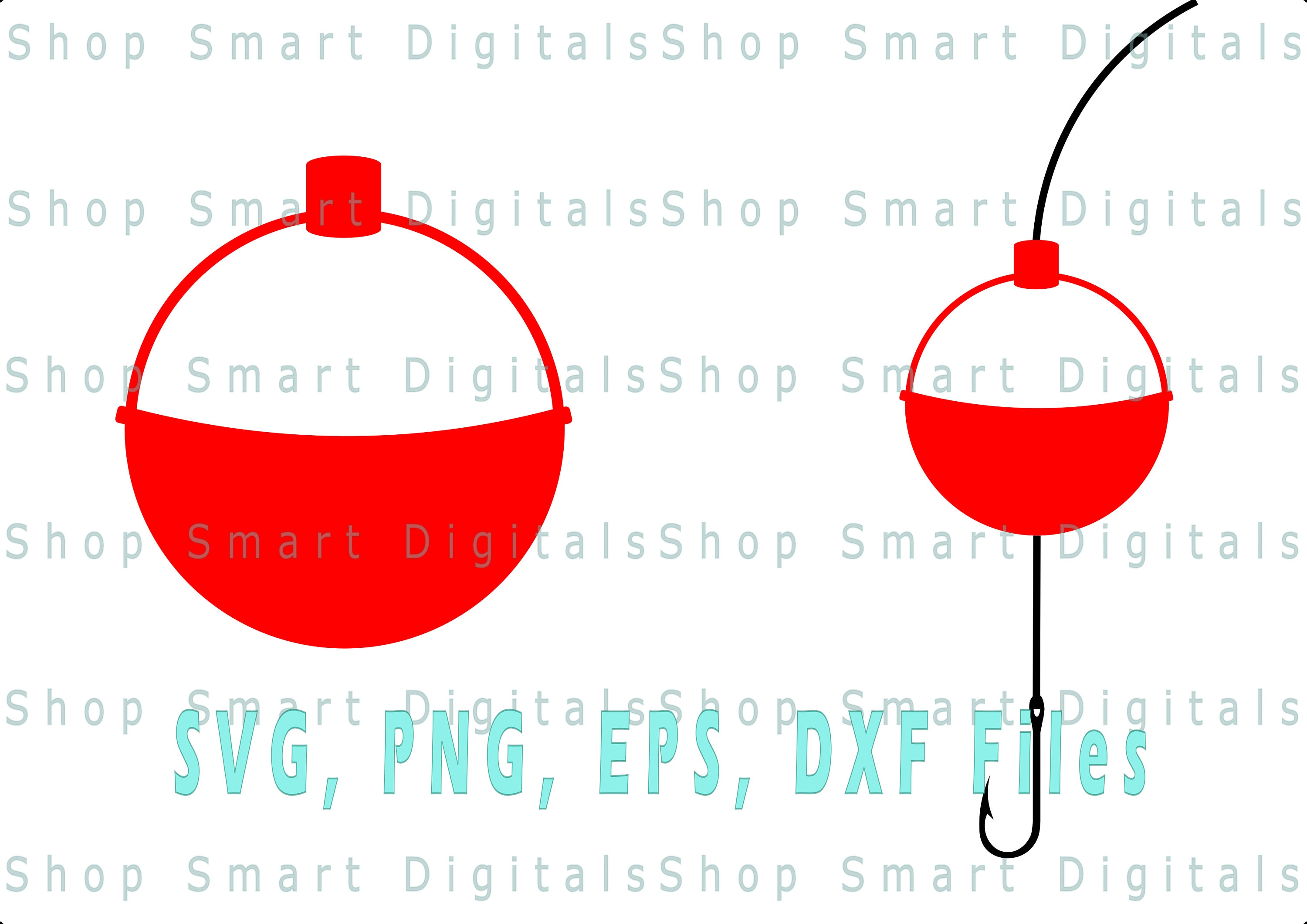 Fishing Bobber SVG, Fishing SVG, Bobber SVG, Fishing Float Svg, Cut ...