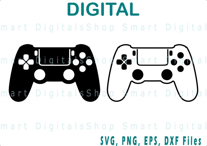 Gaming Svg File Game Controller Svg Cut File Digital - Etsy