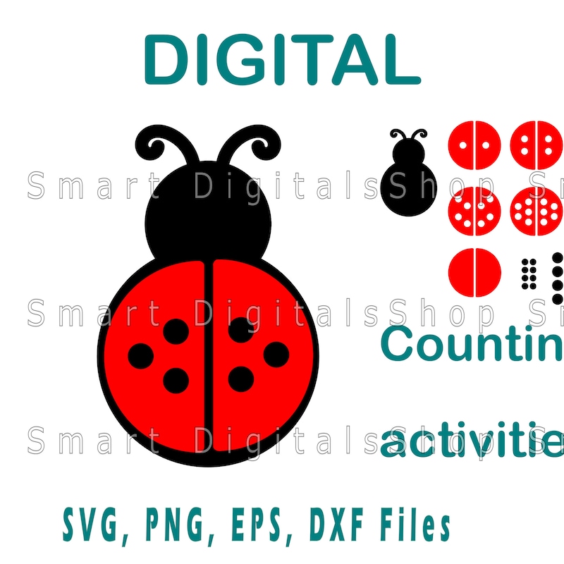 Lady Bug Clip Art - Etsy