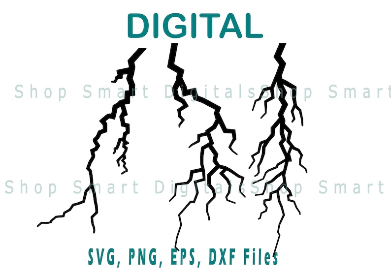 Lightning Strikes Svg Lightning Strikes Cut File Digital - Etsy