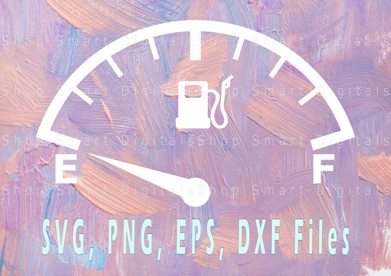 Fuel Gauge SVG Files Gas Gauge Cut Files Petrol Vector - Etsy