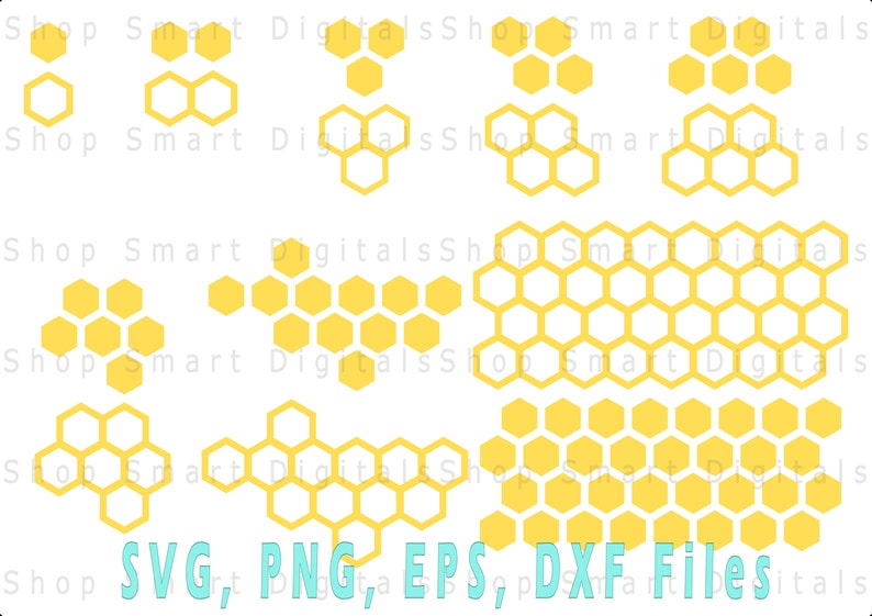 Honeycomb SVG Honey SVG Apiculture Svg Hexagon Svg - Etsy France