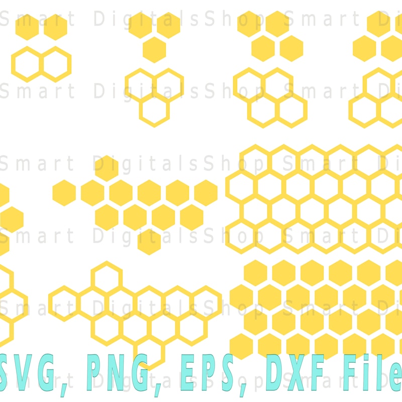 Honeycomb Pattern Svg - Etsy