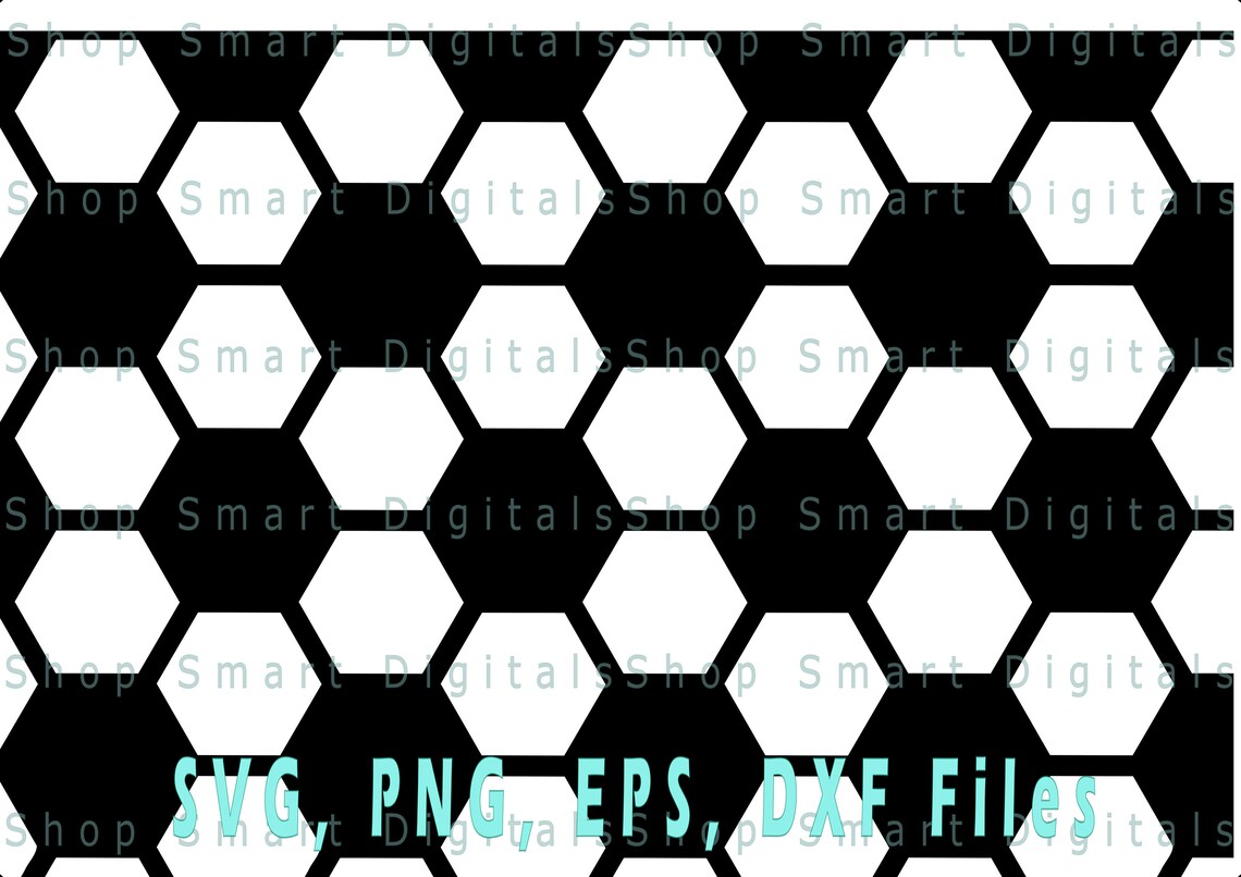 Soccer Pattern Svg Soccer Ball Cut Files Soccer Svg - Etsy