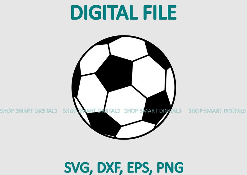 Soccer Ball Svg File| Soccer Ball Layered Vector File | Soccer Svg ...