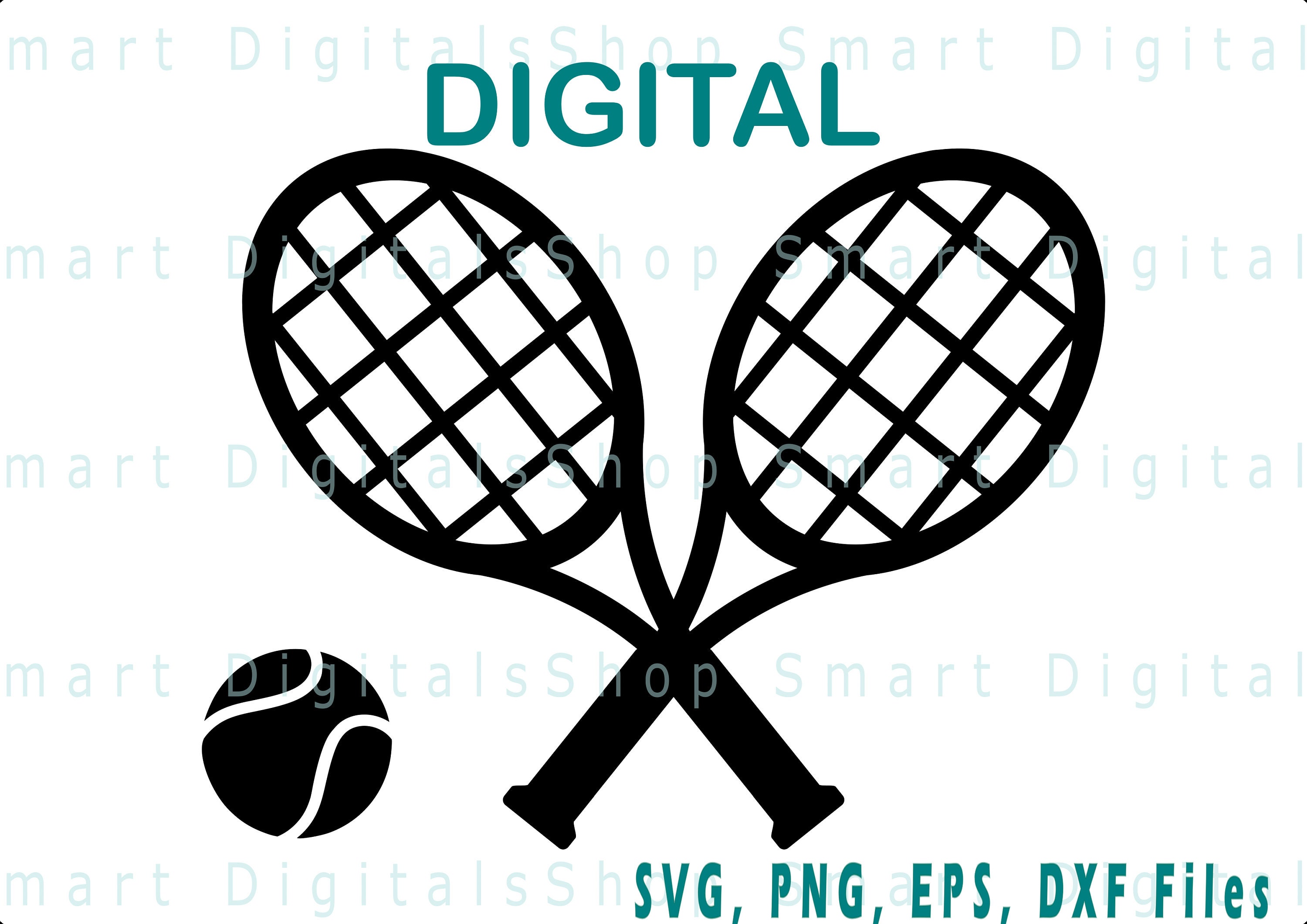 Tennis Stencil Designs