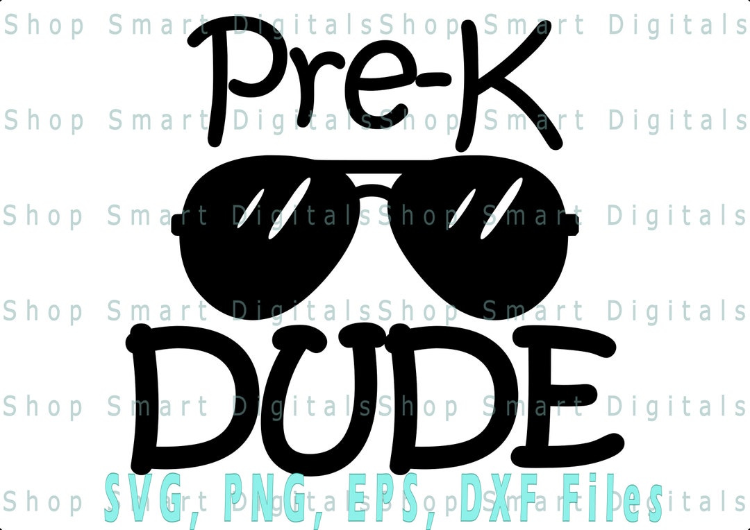 Pre-k Dude Svg, Back to School Svg, Pre-k Svg, Preschool Svg, Kids ...