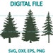 Pine Tree SVG | Christmas Tree SVG Cut File | Spruce Svg | Download ...