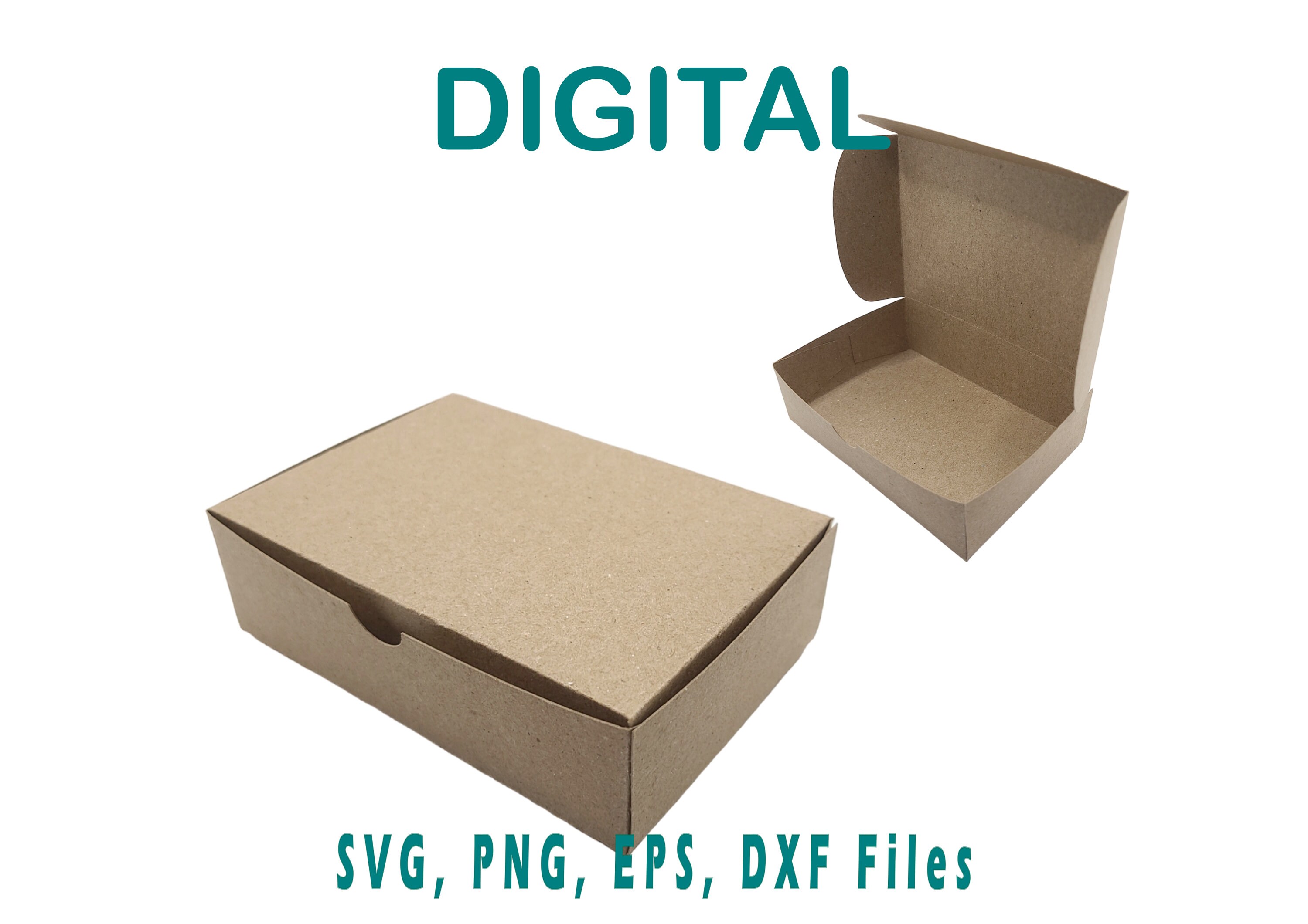 Small Box Template SVG Favor Box Template Cut File Bow Box - Etsy UK