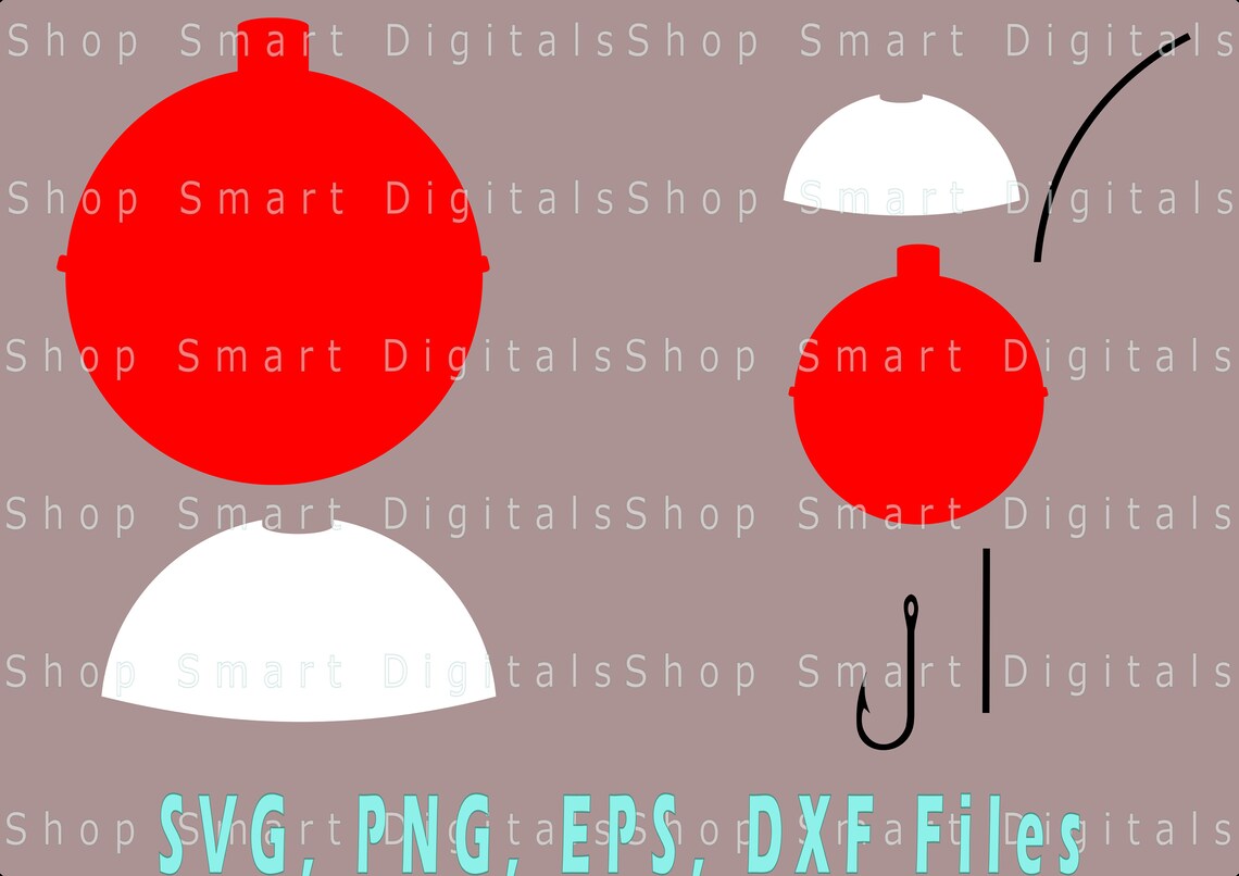 Fishing Bobber SVG Fishing SVG Bobber SVG Fishing Float - Etsy