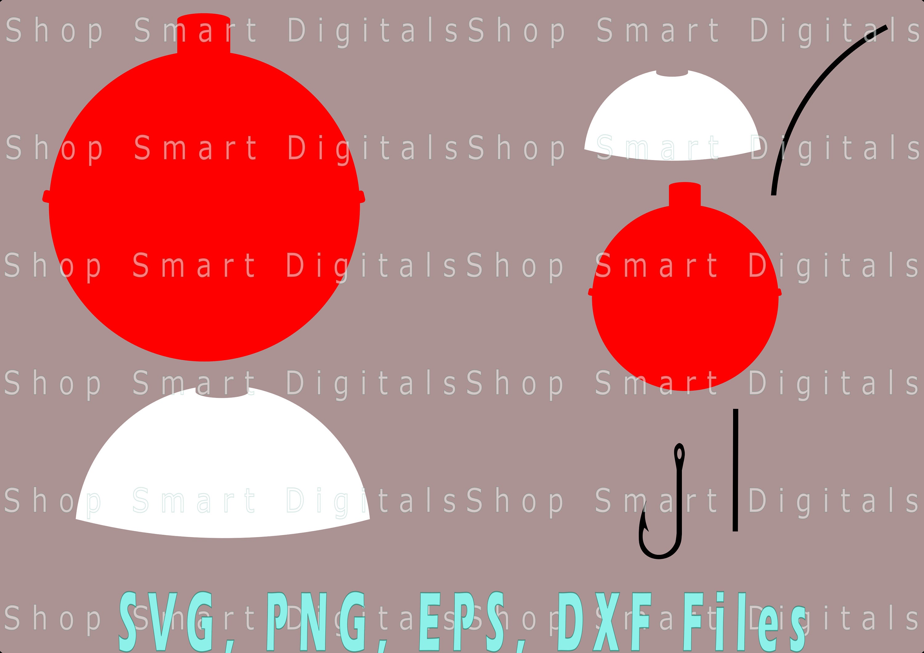 Fishing Bobber SVG, Fishing SVG, Bobber SVG, Fishing Float Svg, Cut ...