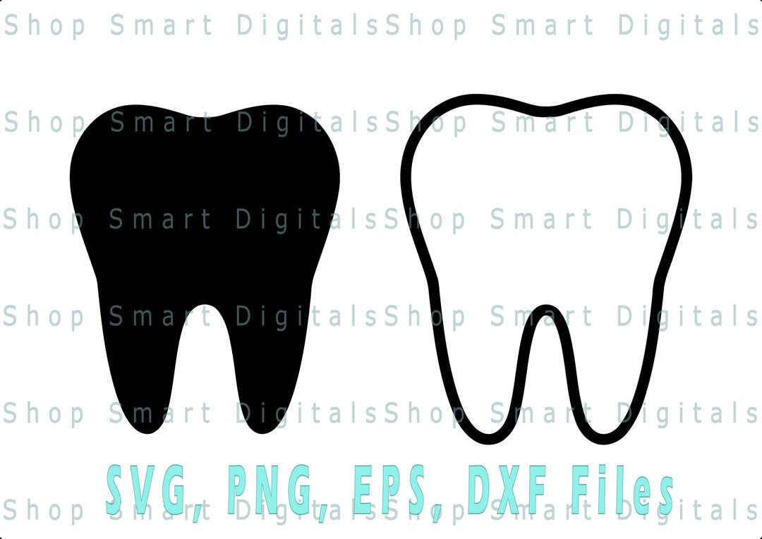 Tooth Svg | Tooth Teeth Dental Cut File | Digital Download for Cricut ...