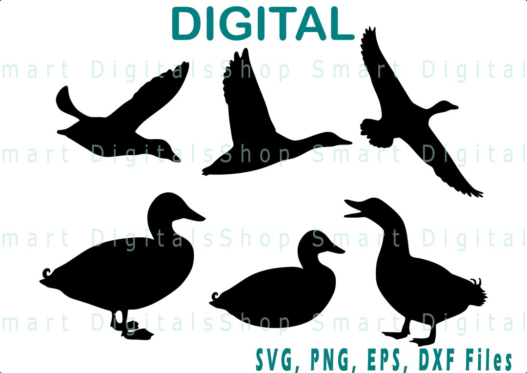 Duck SVG File | Duck Hunting Svg | Simple Duck | Hunting Svg | Digital ...