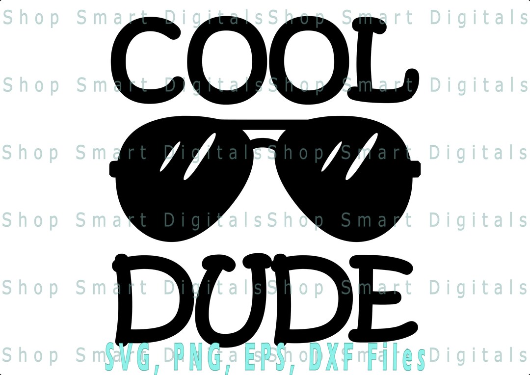 Cool Dude Svg | Cool Dude Cut File | Baby T- Shirt | Kids T-shirt File ...