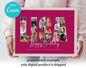 A3 Collage Template - Etsy