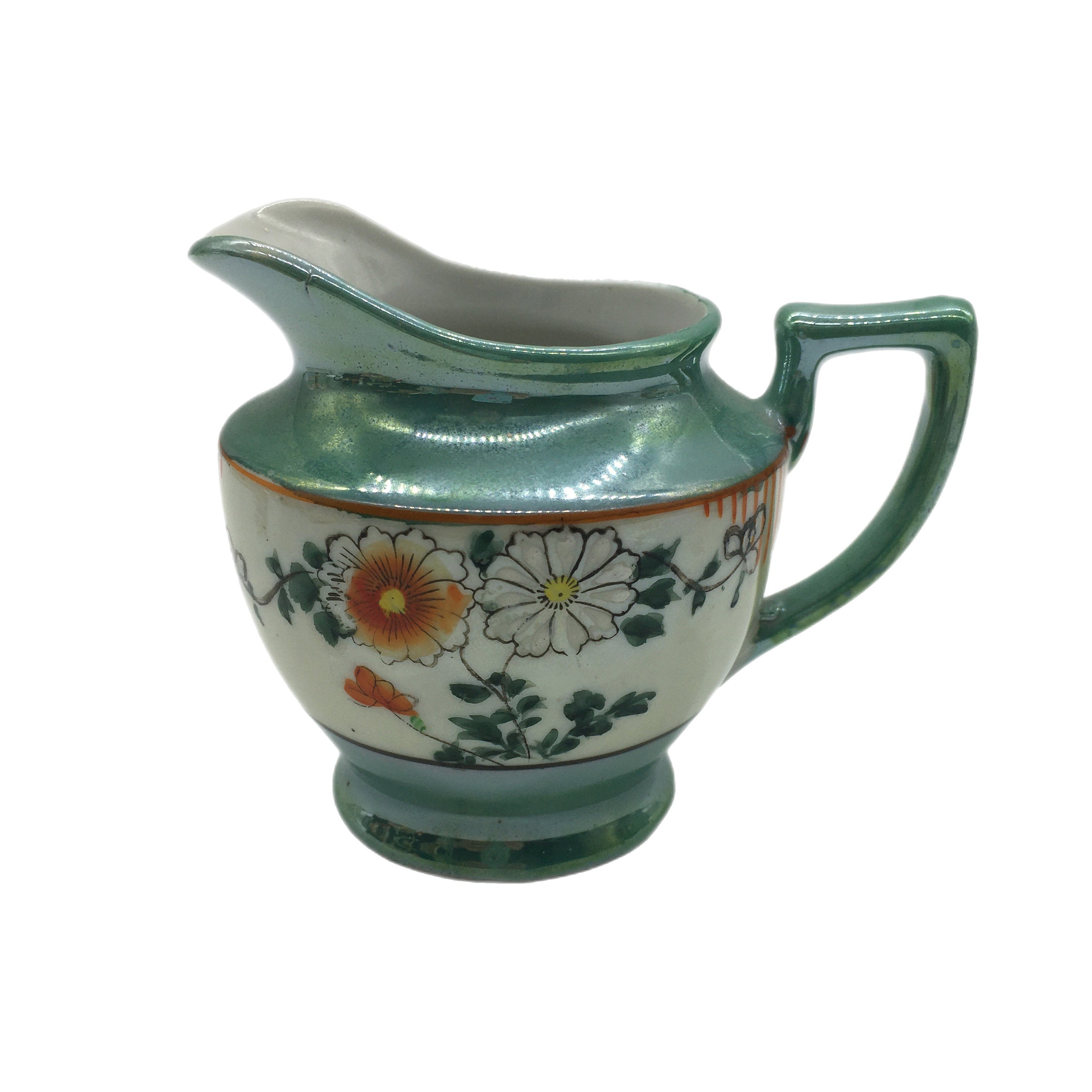 Lusterware Tea Set 3 Piece Japan, Japanese Lusterware, Art Deco Design ...