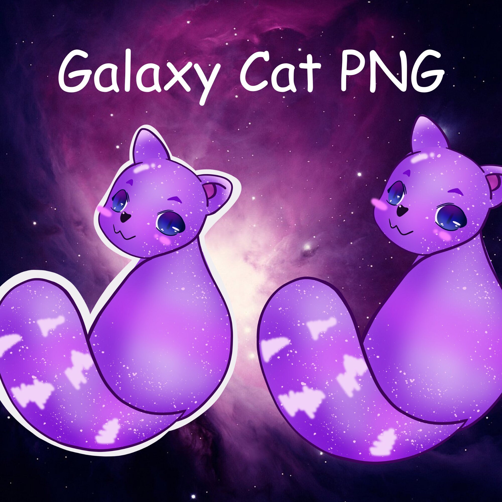 The Galaxy Cat Digital Download - Etsy