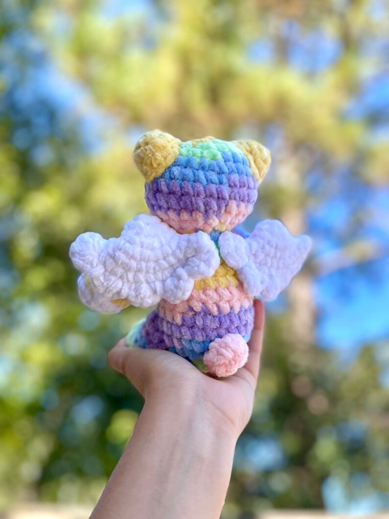 Angel Bear Crochet Pattern PDF. Amigurumi Pattern. - Etsy