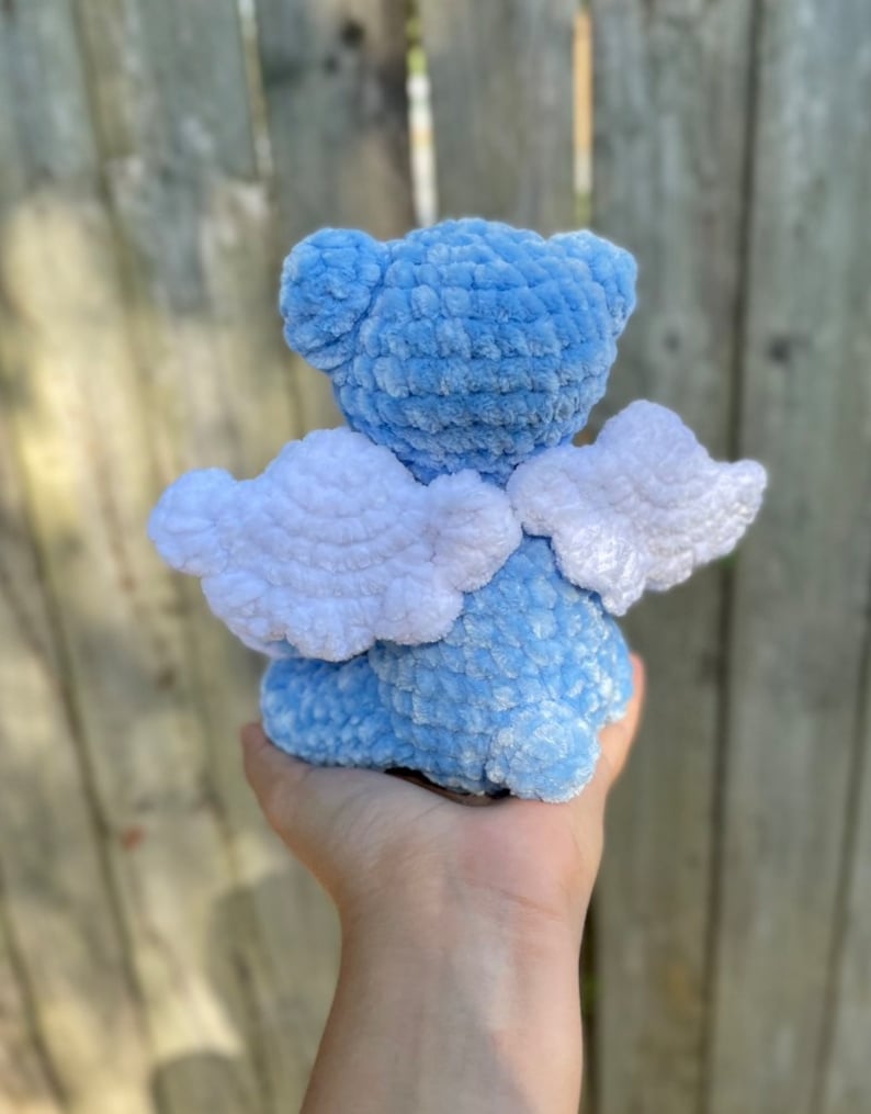 Angel Bear Crochet Pattern PDF. Amigurumi Pattern. - Etsy