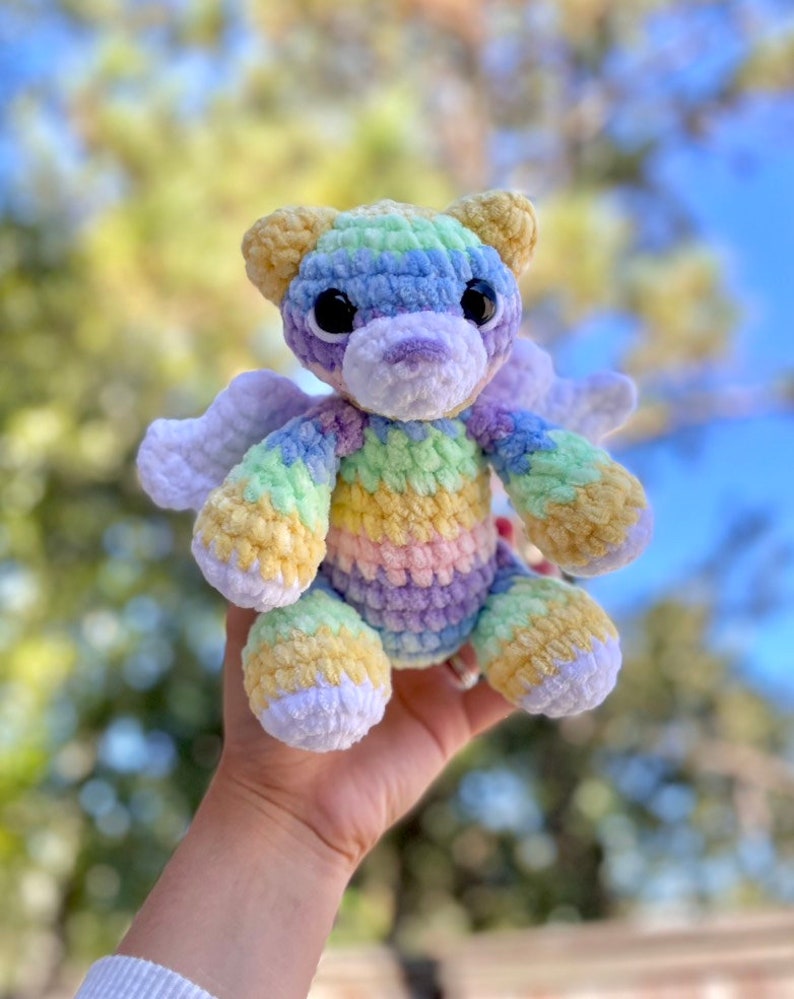 Angel Bear Crochet Pattern PDF. Amigurumi Pattern. - Etsy
