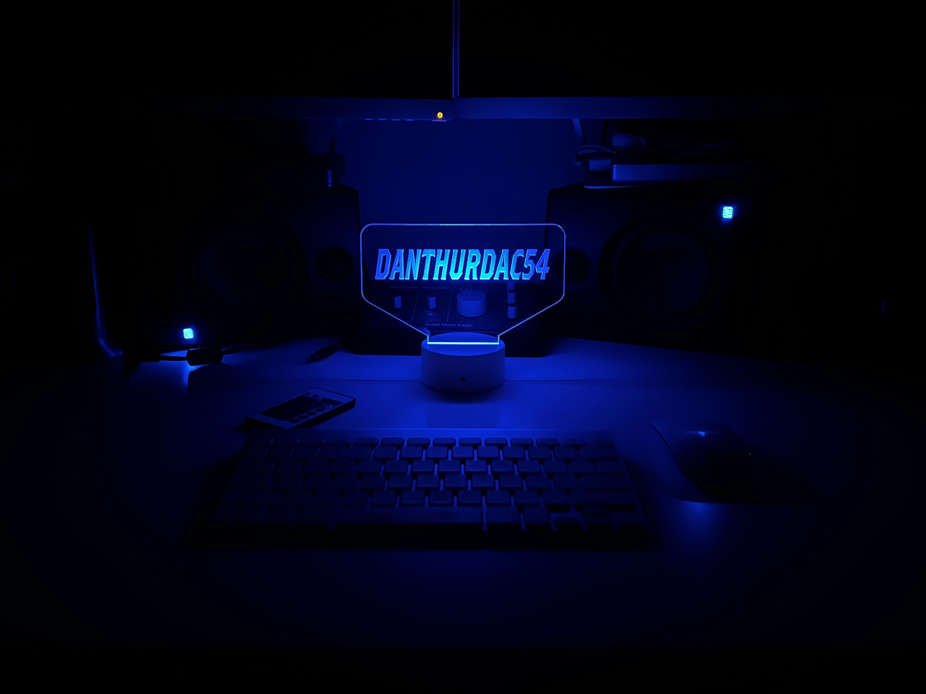 Personalized Gamertag Light Sign, Custom Gamer Tag Sign, Personalized ...