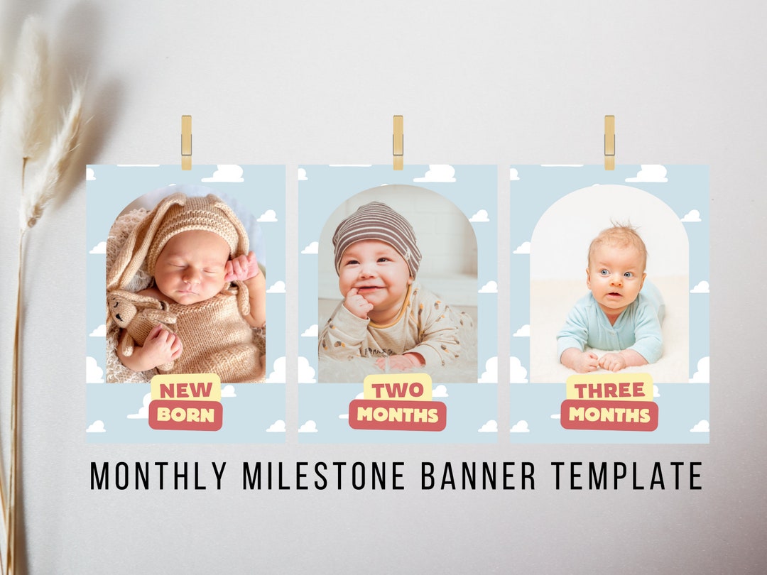 Toy Story Milestone Banner Template / Two Infinity and Beyond Milestone ...