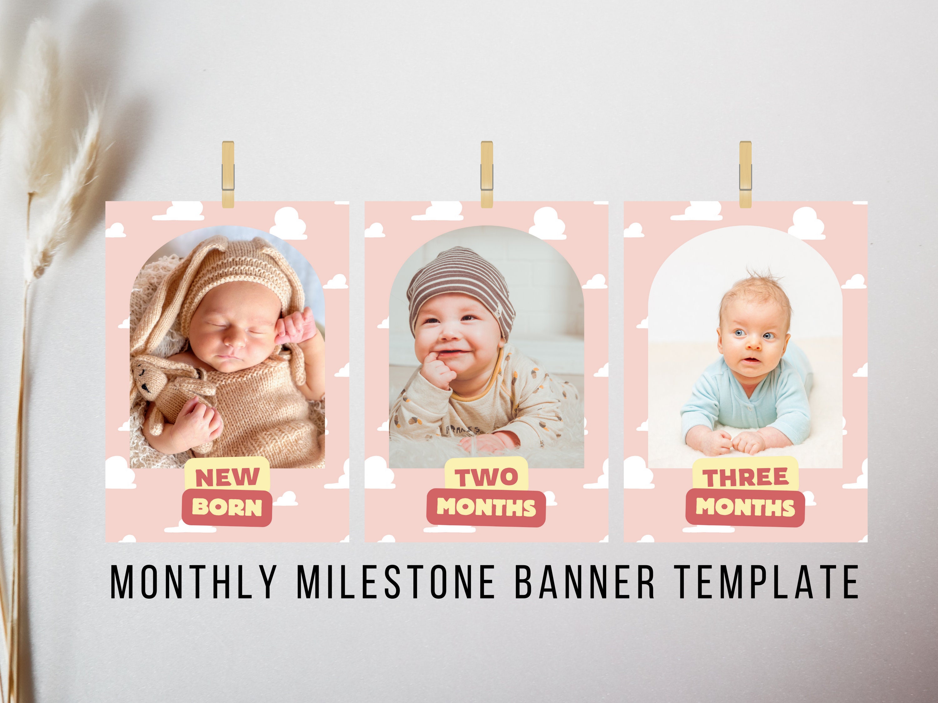 Toy Story Milestone Banner Template / Two Infinity and Beyond Milestone ...