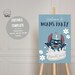Cartoon Character Birthday Welcome Sign, Editable Canva Template ...