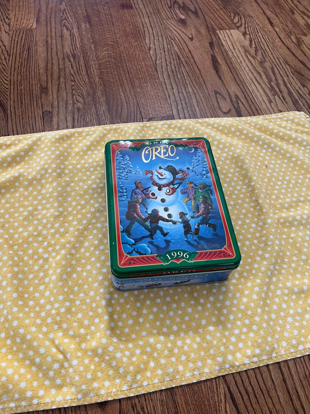 Vintage Holiday 1996 Oreo Tin - Etsy